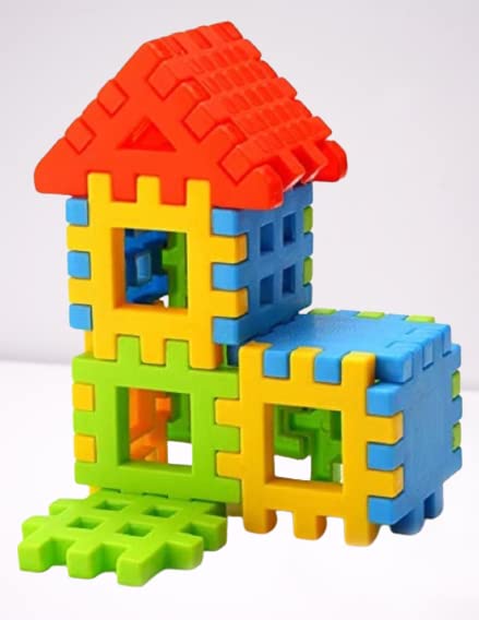 Buy KIDSBUDDY® Educational Building Blocks Non Toxic Plastic BB19.444 ...