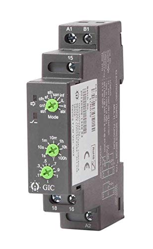 GIC Make Multi Function Timer 10Func.0.1s-100h 12-240VAC/DC (Cat No ...