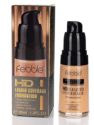 Buy Febble HD Liquid Concealer Full Coverage Foundation 35 ml Water ...