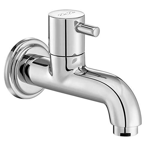 Asian Paints NEC02 Brass Bib Tap, Silver, Chrome Finish : Amazon.in ...