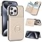 Amazon.com: EVOYORUI iPhone 15 Pro Max Phone case with Holder, Rotating Ring Holder, Lightweight ...