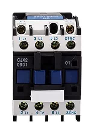 Amazon.com: LC1D AC Contactor CJX2-0901 9A NC 3-Phase DIN Rail Mount Electric Power Contactor ...