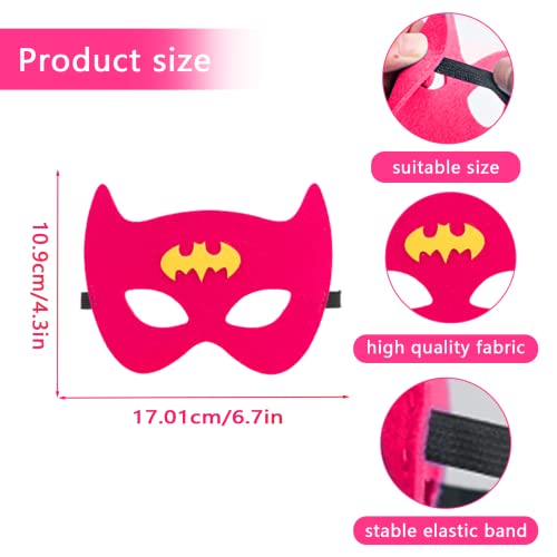 Superhero Masks, Slap Bands & Badges Party Bag Fillers for Kids ...