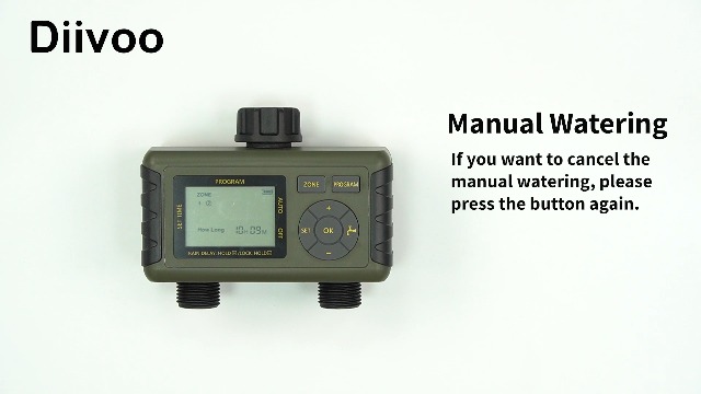Watch Function - Diivoo Automatic Dual Water Timer on Amazon Live