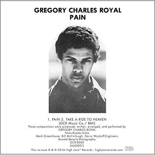Pain / Take A Ride To Heaven by Gregory Charles Royal on Amazon Music ...