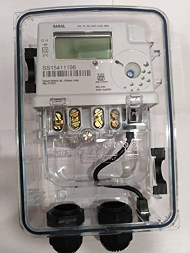 Secure Saral 5-30A Single Phase Digital Unidirectional Meter - Price ...