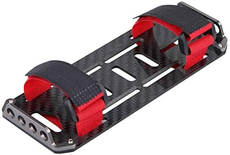 Amazon.com: RC Battery Tray, Carbon Fiber Car Mounting Plate Battery ...