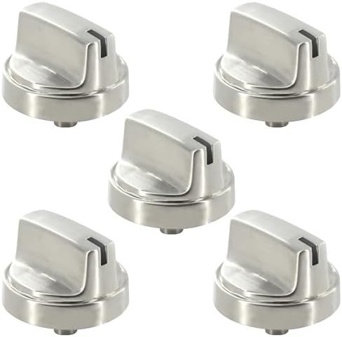 Amazon.com: ZNTVW WB03X29300 Stainless Steel Top Surface Burner Knob ...