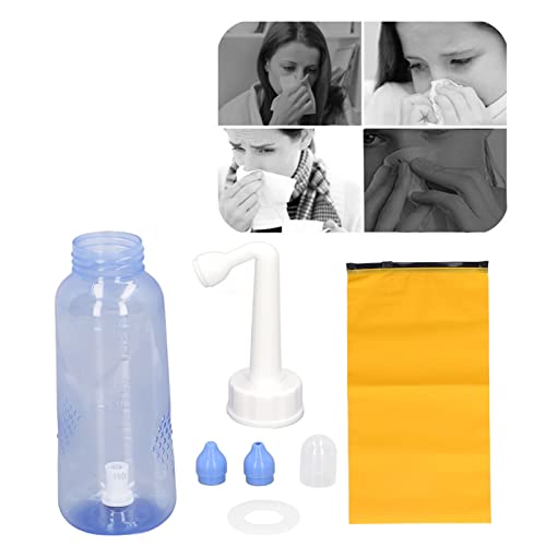 300ml Sinus Rinse Bottle Netty Pot Sinus RinseNose Washing BottleNasal ...