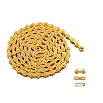 Amazon.com : Single-Speed Bike Chain 1/2 x 1/8 Inch 116 Links : Sports ...