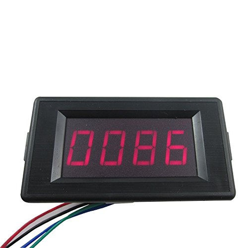 DIGITEN 12V 4 Digits LED Counter Panel Meter Up Down Relay output for ...