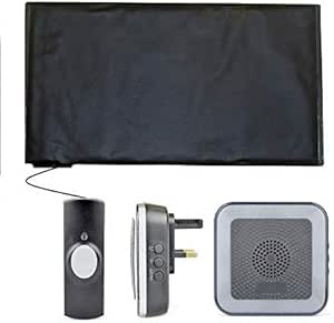 K M Electronics® Wireless Pressure MAT PAD Alarm Alert Floor Door ...