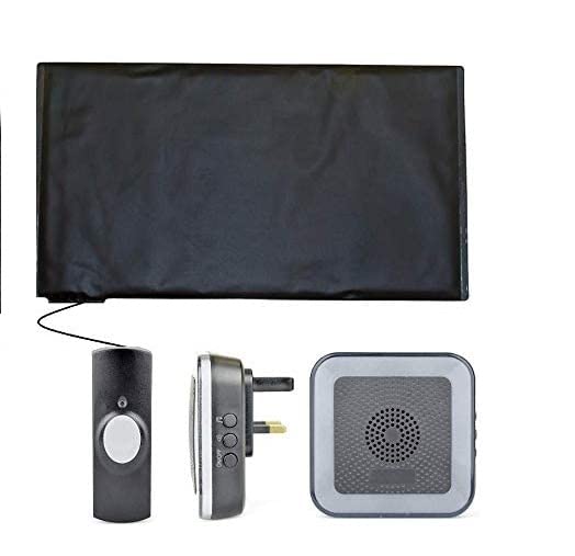 K M Electronics® Wireless Pressure MAT PAD Alarm Alert Floor Door ...