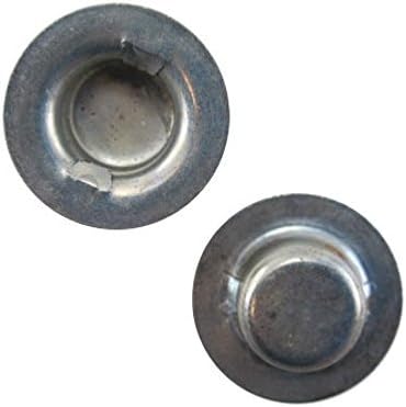 Amazon.com: Prime-Line 9078524 Axle Hat Push Nuts, 3/8 In., Zinc Plated ...