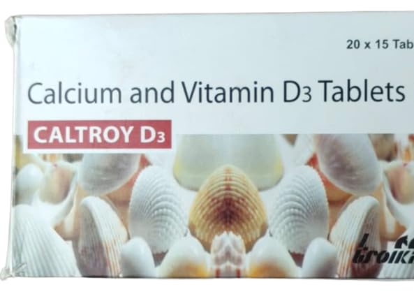 CALTROY D3, CALCIUM AND VITAMIN D3 : Amazon.in: Health & Personal Care