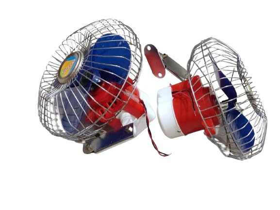 12V bettery auto,tempo,Car fan, Bus FAN Combo 6 inches 12 Volt DC ...