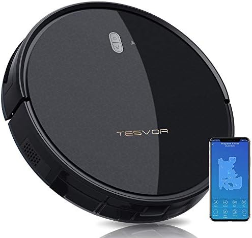 Saugroboter,Tesvor M1 mit 4000PA Powerleistung Roboterstaubsauger WLAN ...
