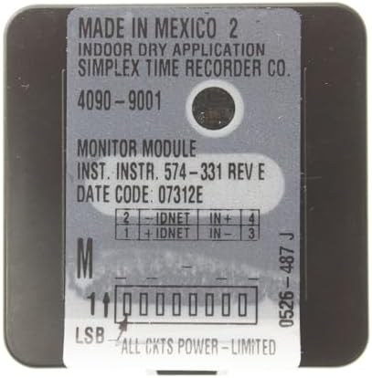 Simplex 4090-9001 IAM IDNET Supervised Individual Addressable Module ...