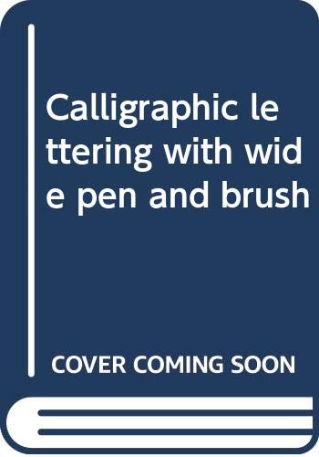 Calligraphic lettering with wide pen and brush: Douglass, Ralph: Amazon ...