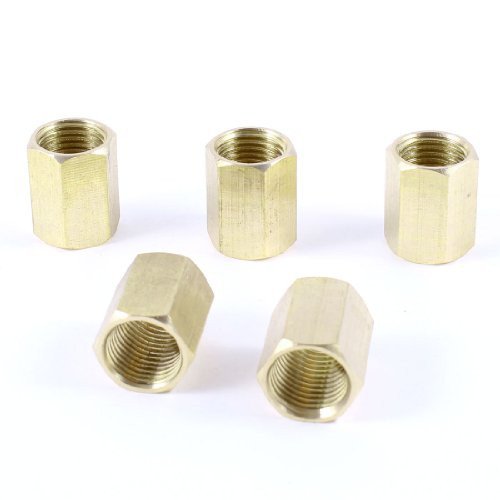 Alcoa Prime1/4PT F/F Female Thread Hex Rod Coupling Straight Adapter ...