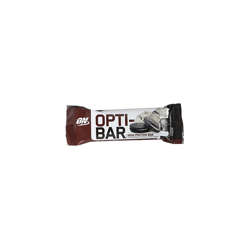 OPTIMUM NUTRITION Opti-Bar, Cookies N Cream, 12 Count – Littleton ...
