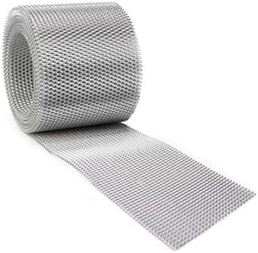 KVMORZE Aluminum Gutter Guard Mesh, 5 Inch x 20 Feet Leaf Guards for ...