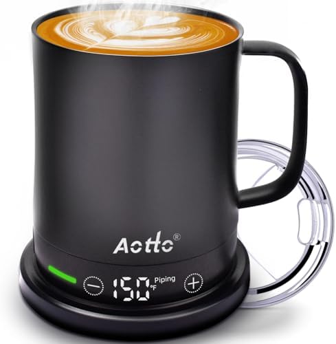 Amazon.com | Nextmug - Temperature-Controlled, Self-Heating Coffee Mug ...
