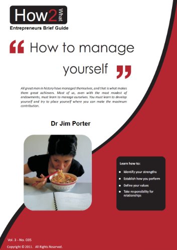 How to manage yourself (Entrepreneurs Brief Guide Book 3) eBook ...