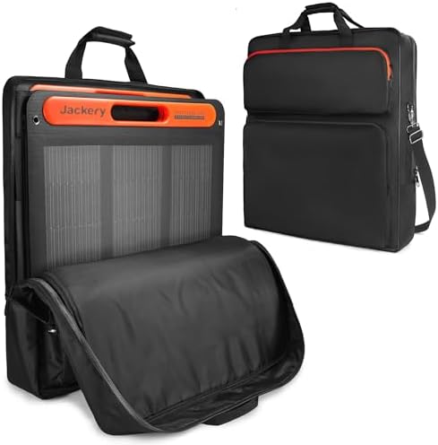 Amazon.com: HODRANT Solar Panel Storage Bag, Travel Backpack Compatible ...
