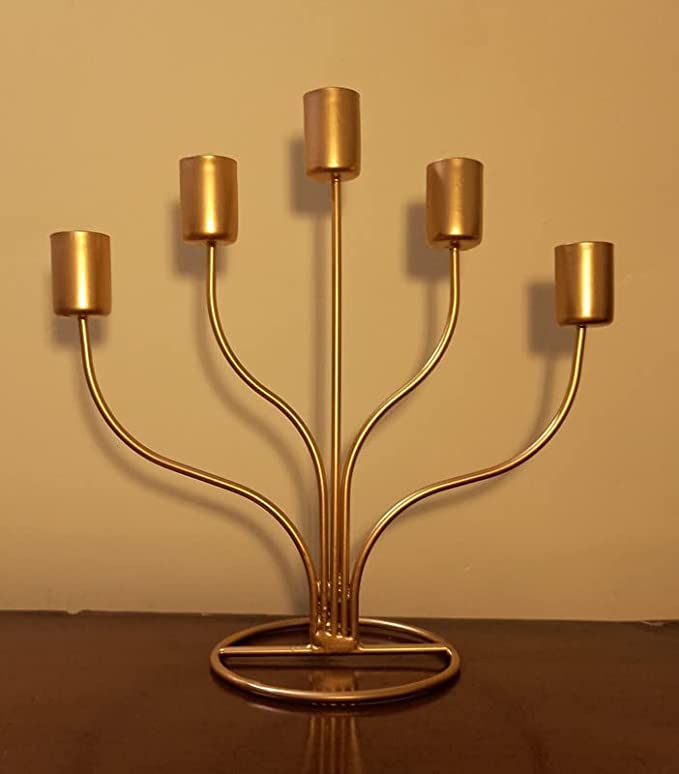 Buy Sarfaraz 5 Slot Candle Holder | Tea Light Candle Holder | 5 ...