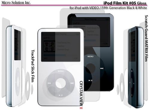 Amazon.co.jp: 保護フィルム・iPod Film Kit #05 Gloss for iPod with VIDEO/Fifth ...