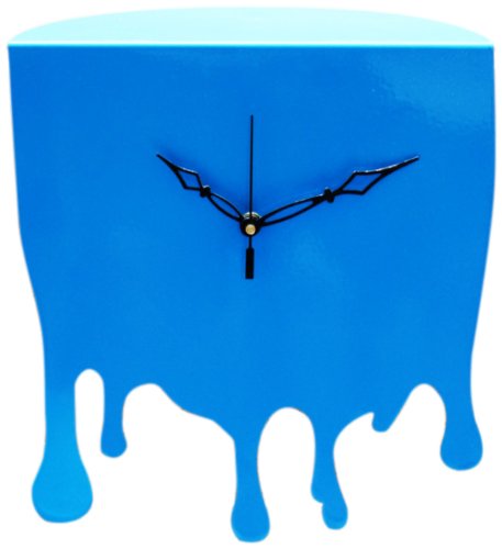 Buy Tarana Design Studio Bending Clock (Blue) Online at Low Prices in ...