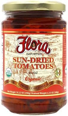 Amazon.com : Flora Foods Sun-Dried Tomatoes In Oil | Organic | 10.22 oz ...