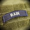 Amazon.com: Custom Text Tab Patch W/Hook Fastener Patch (Navy Blue) : Clothing, Shoes & Jewelry