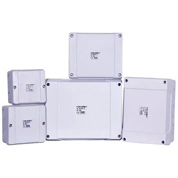 Neubox IP67 Weatherproof Junction Box with Connector | Waterproof ABS ...
