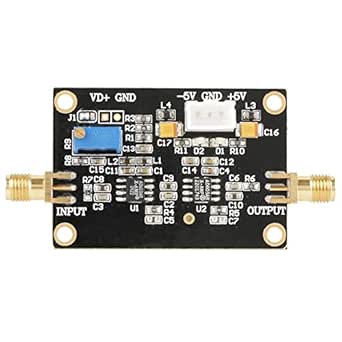 Amazon.co.jp: Liineparalle Amplifier AD603 Adjustable Gain Wideband Amplifier Low Noise ...