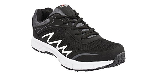 Buy Campus Flow Men Black Sports Shoe -10 UK/India at Amazon.in