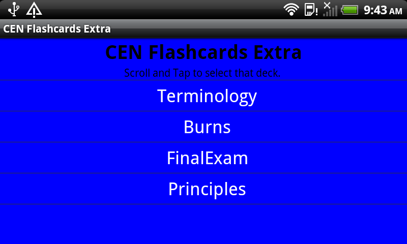 CEN Flashcards Extra - App on the Amazon Appstore