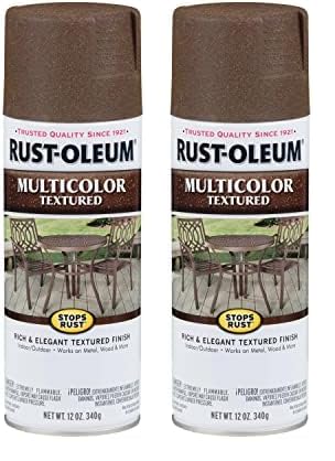 Rust-Oleum 223523 Stops Rust Multi-Color Textured Spray Paint, 12 Ounce ...