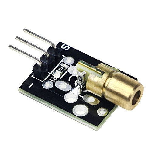 OLatus 650nm Laser sensor Module 6mm 5V 5mW Red Laser Dot Diode Copper ...