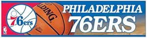 Amazon.com : Wincraft Philadelphia 76ers Bumper Sticker : Sports Fan ...