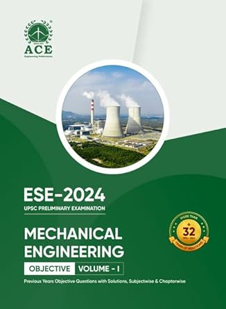 Buy ESE 2024 Prelims Mechanical Engineering Objective Volume 1 Previous ...