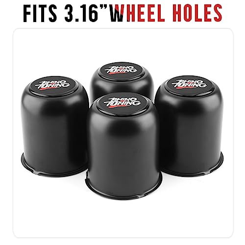 Snapklik.com : RTrhinoTuning 4PCS 3.19 81mm Stainless Steel Wheel ...