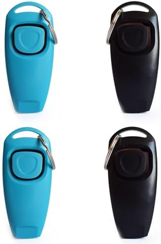 EujRcf 4 Pack Professional Dog Training Set, Dog Training Clickers, Pet ...