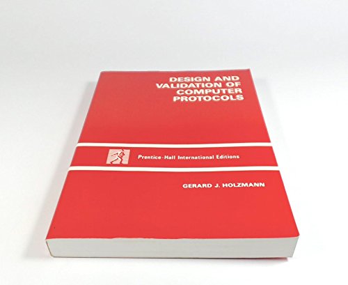 Buy Design and Validation of Computer Protocols Book Online at Low ...