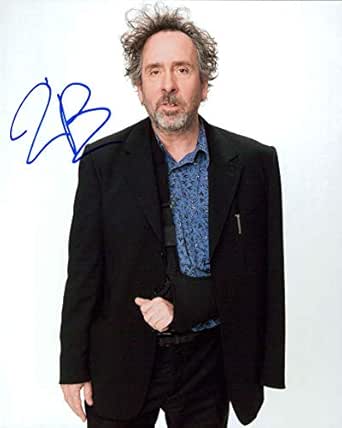 Tim Burton signed 8x10 photo at Amazon's Entertainment Collectibles Store