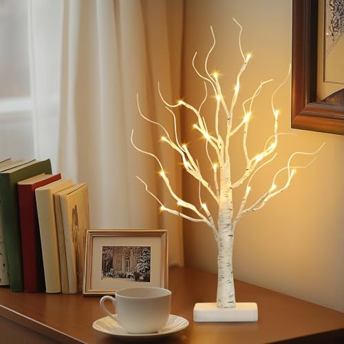 Amazon.com: Hwylizg Fairy Light Spirit Tree,20" Tabletop Bonsai 108 LED ...