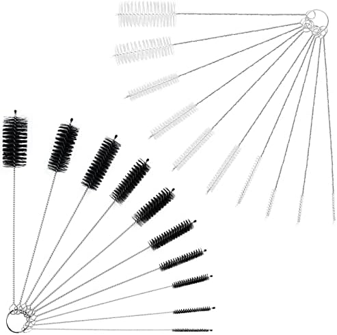 Straw Cleaner Brush, 20 Pieces Pipe Cleaner, 8 inch Long Drink Straw ...
