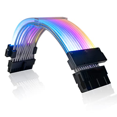 Snapklik.com : AsiaHorse 24 Pin ATX Addressable RGB Power Extension ...