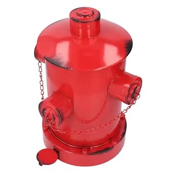 Amazon.com: JTLB Fire Hydrant Trash Can Decorative Retro Industrial ...